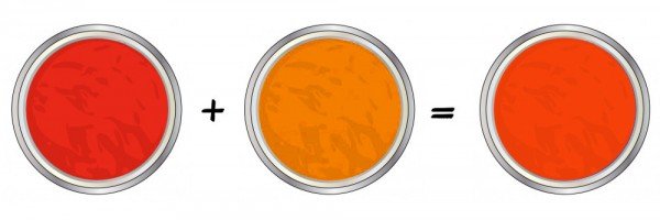 Qué colores se obtienen al mezclar rojo con … : PintoMiCasa.com