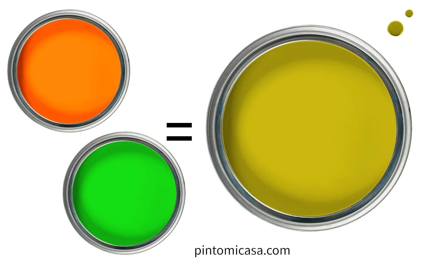 Cómo hacer Colores Amarillos con pintura – PintoMiCasa